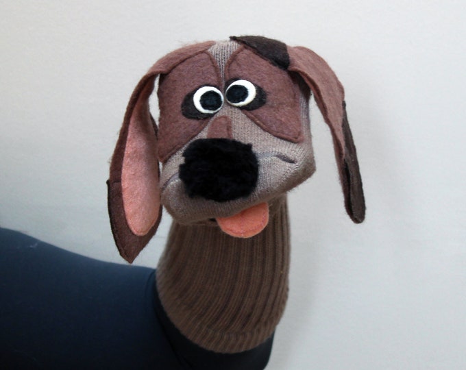 Brown Wuff Puppet - Etsy