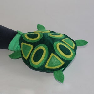 Heirloom Quality, Couture Turtle Sock Puppet, Handmade, OOAK ...