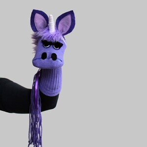 Luxury Unicorn Sockett®, Handmade, OOAK, Heirloom Quality Sock Puppet ...