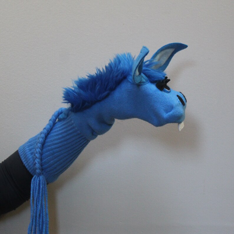 Luxury Sock Puppet, Delightful Donkey, Heirloom Quality, Professionally ...