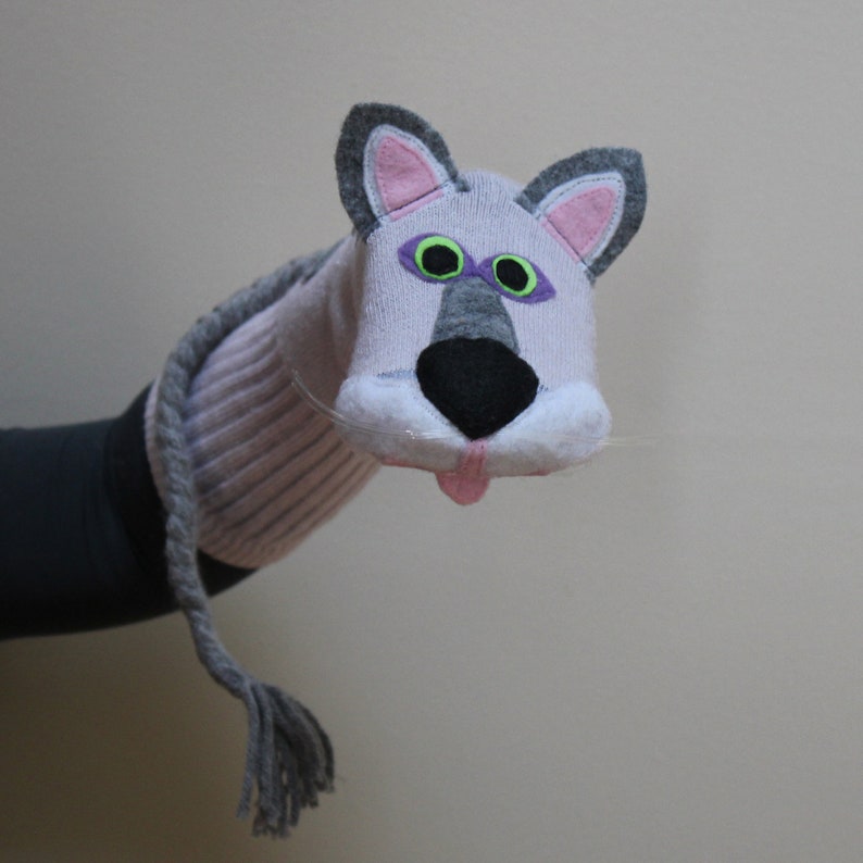 How To Make A Cat Sock Puppet
