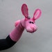 Luxury Bunny Rabbit Sock Puppet Choose Your Color OOAK - Etsy