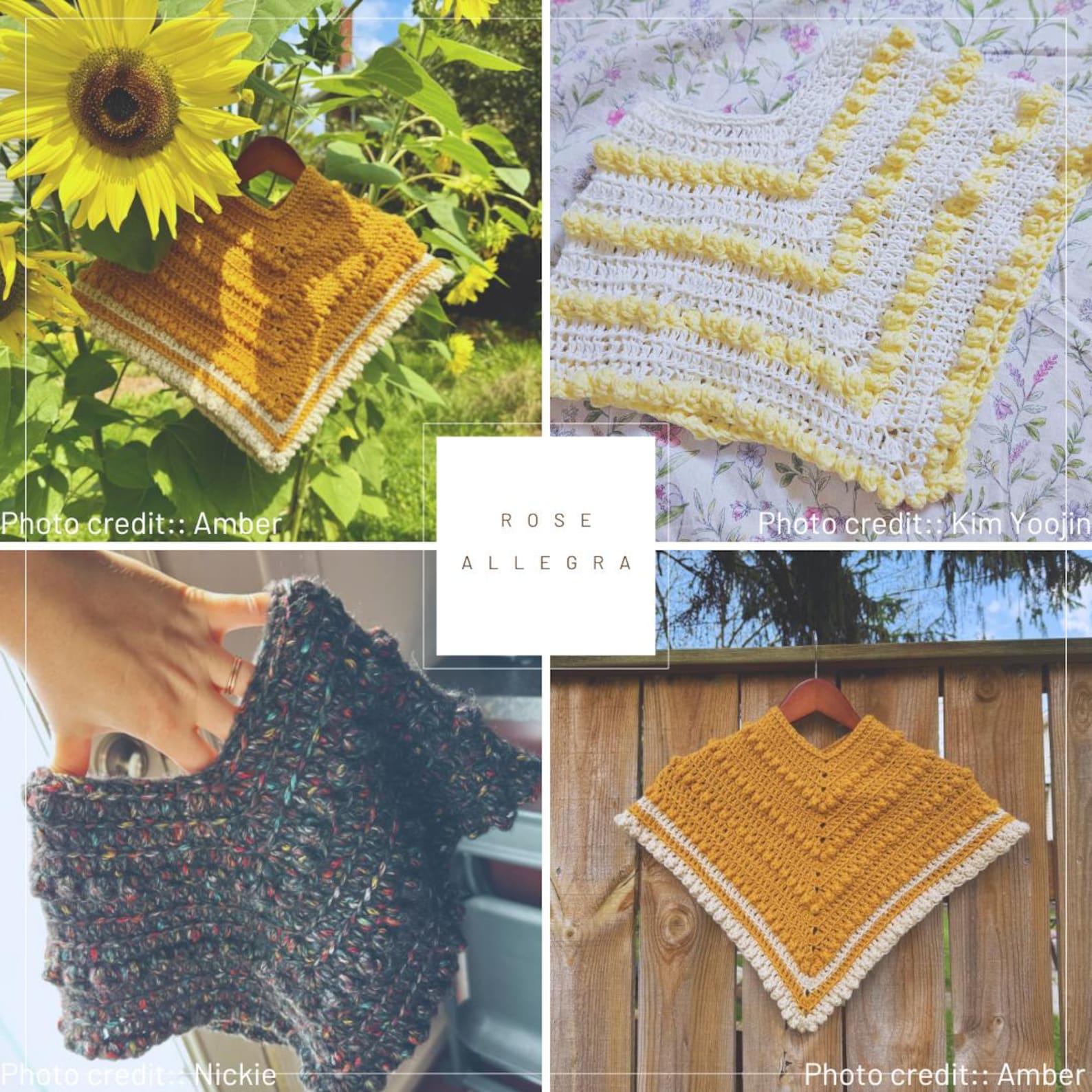 Popcorn Poncho Baby Crochet Pattern PDF Download - Etsy UK