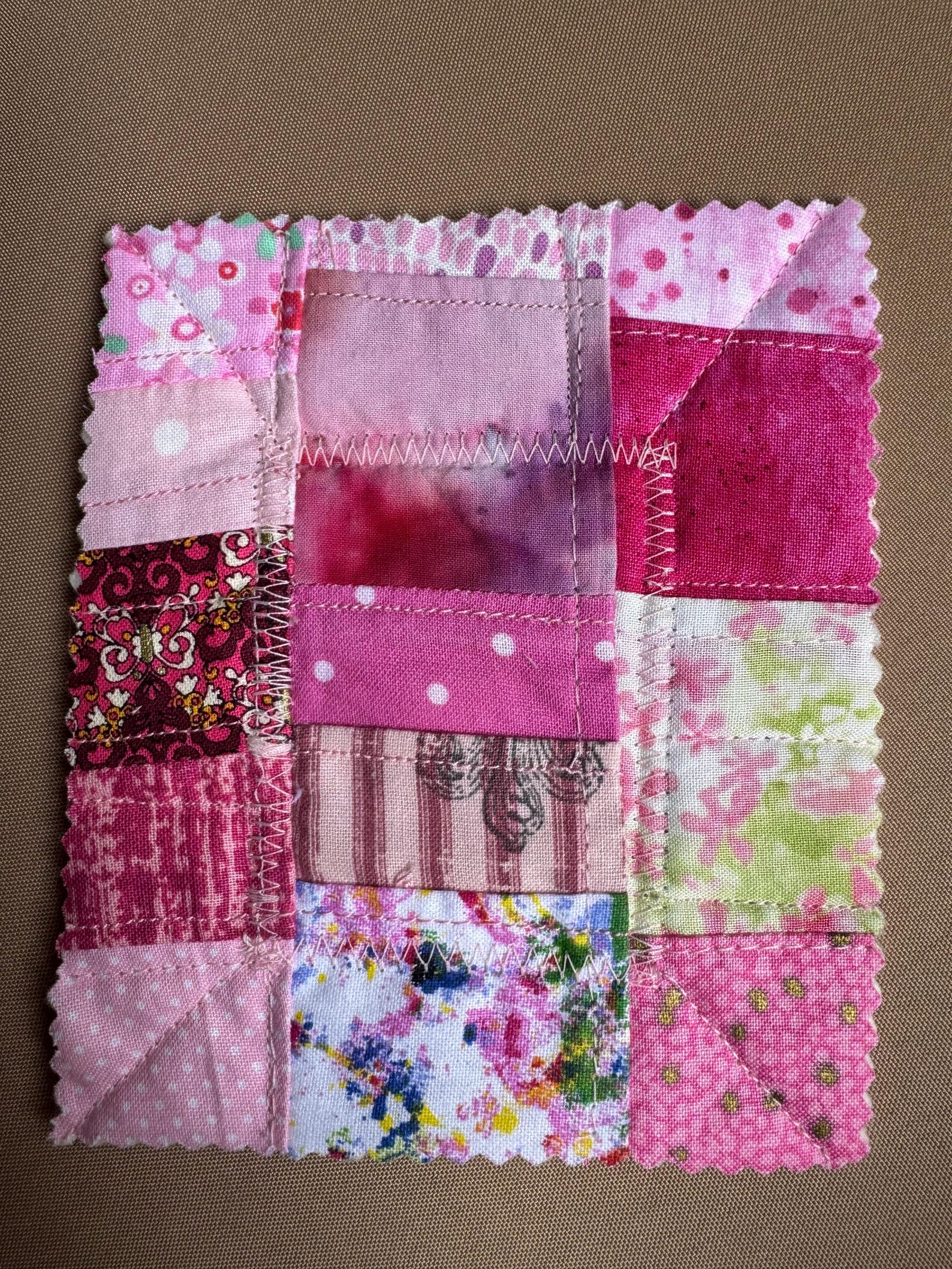 Mini Prayer Quilt - Pink - Etsy
