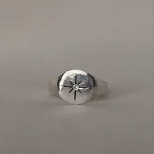 Fine Silver Signet Ring | Handmade| 99.9% Silver | Sterling Silver ...