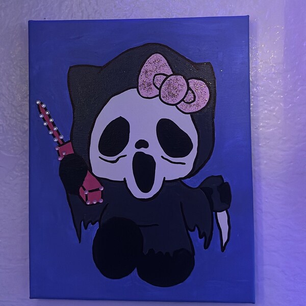 Kitty Ghostface - Etsy