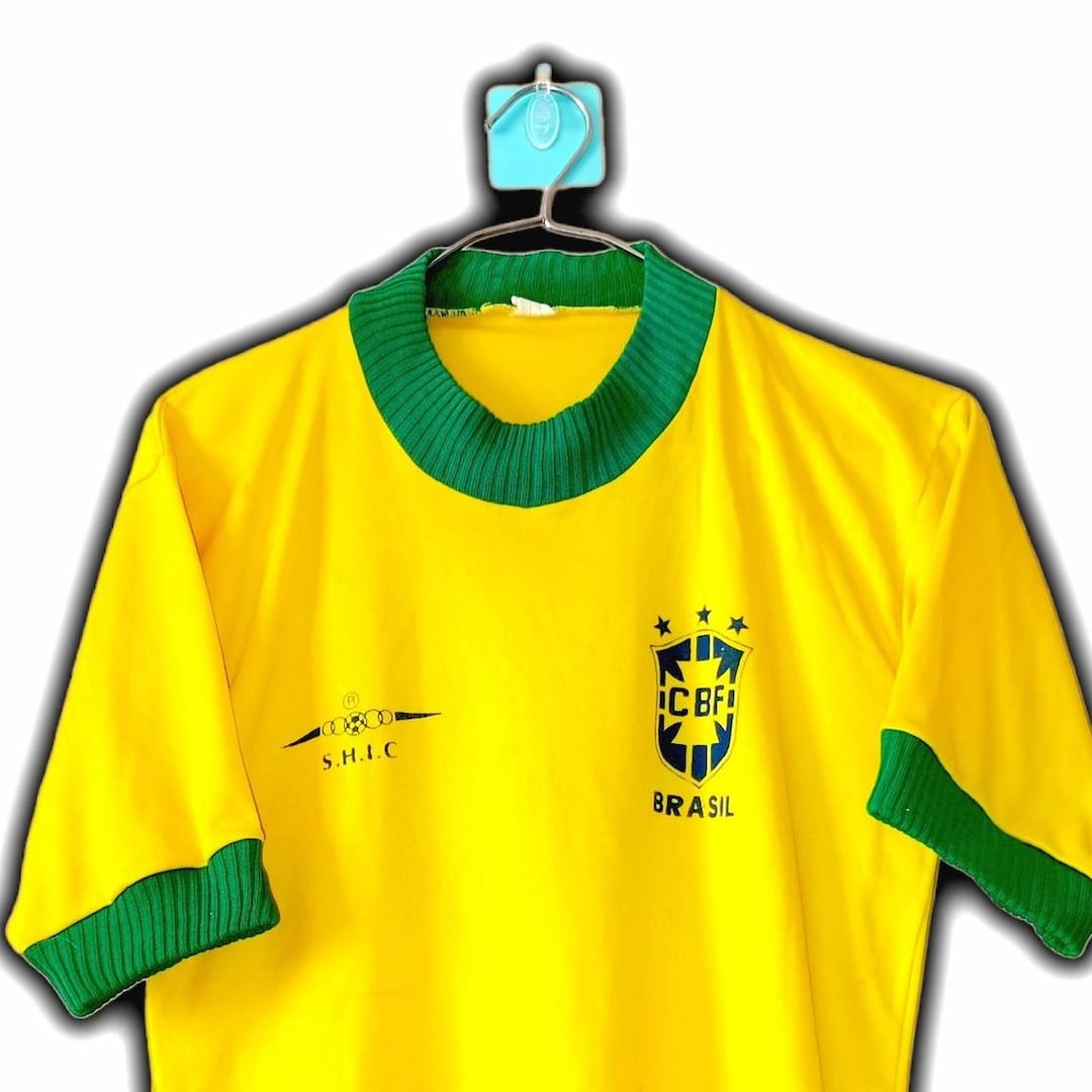 Match Worn Fc Brazil 1970 Rare Home Shirt Jersey - Etsy