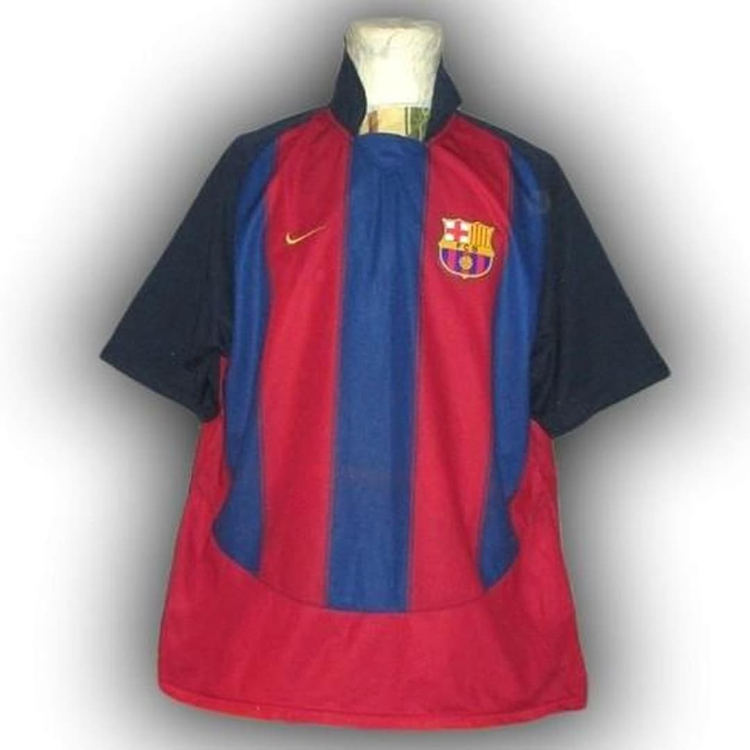 Fc Barcelona Spain 2003 2004 Home Shirt Jersey Trikot Maglia Maillot ...