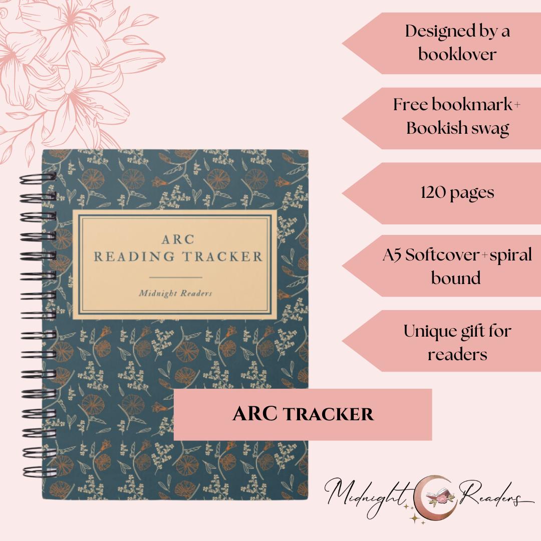 ARC Reading Tracker Journal A5 Spiral-bound 120 Pages Book Review ...