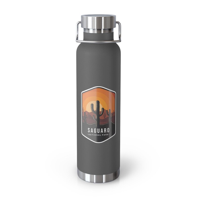 Saguaro National Park Water Bottle: Insulated Stainless Steel Travel ...