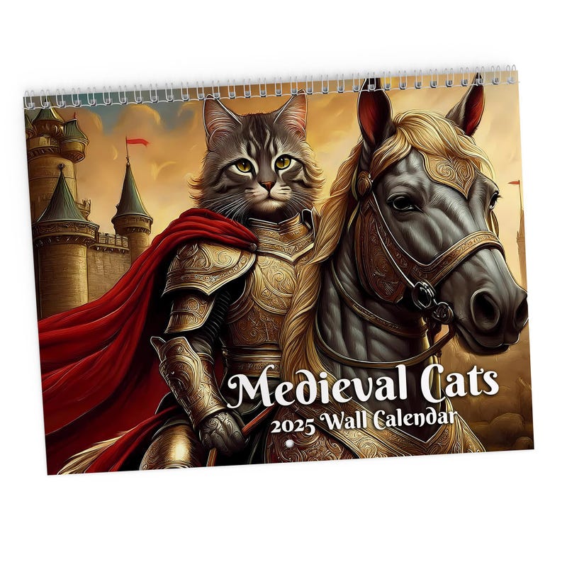 Cat Calendar - Etsy