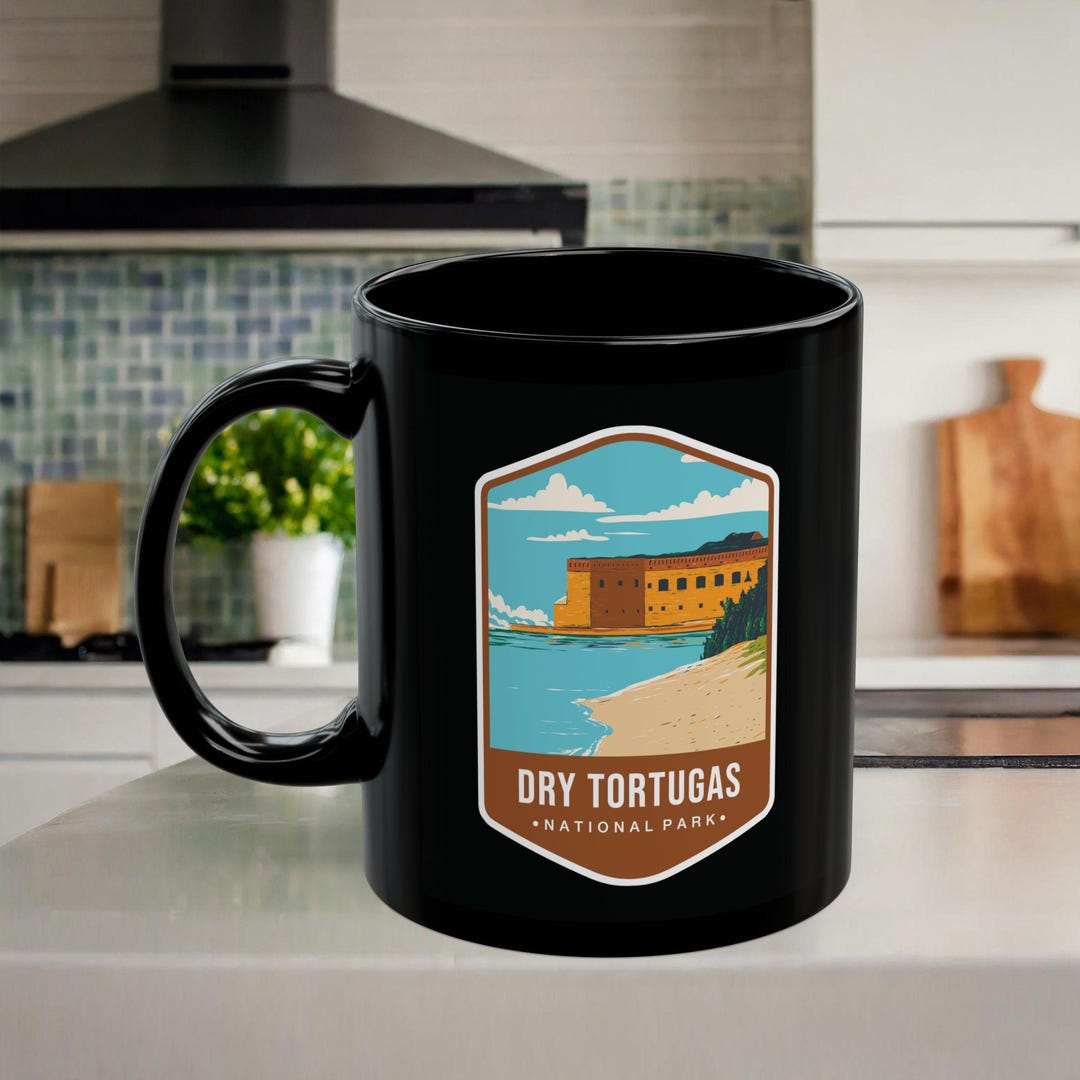 Dry Tortugas National Park Coffee Mug: Fort Jefferson Ceramic Cup - Etsy