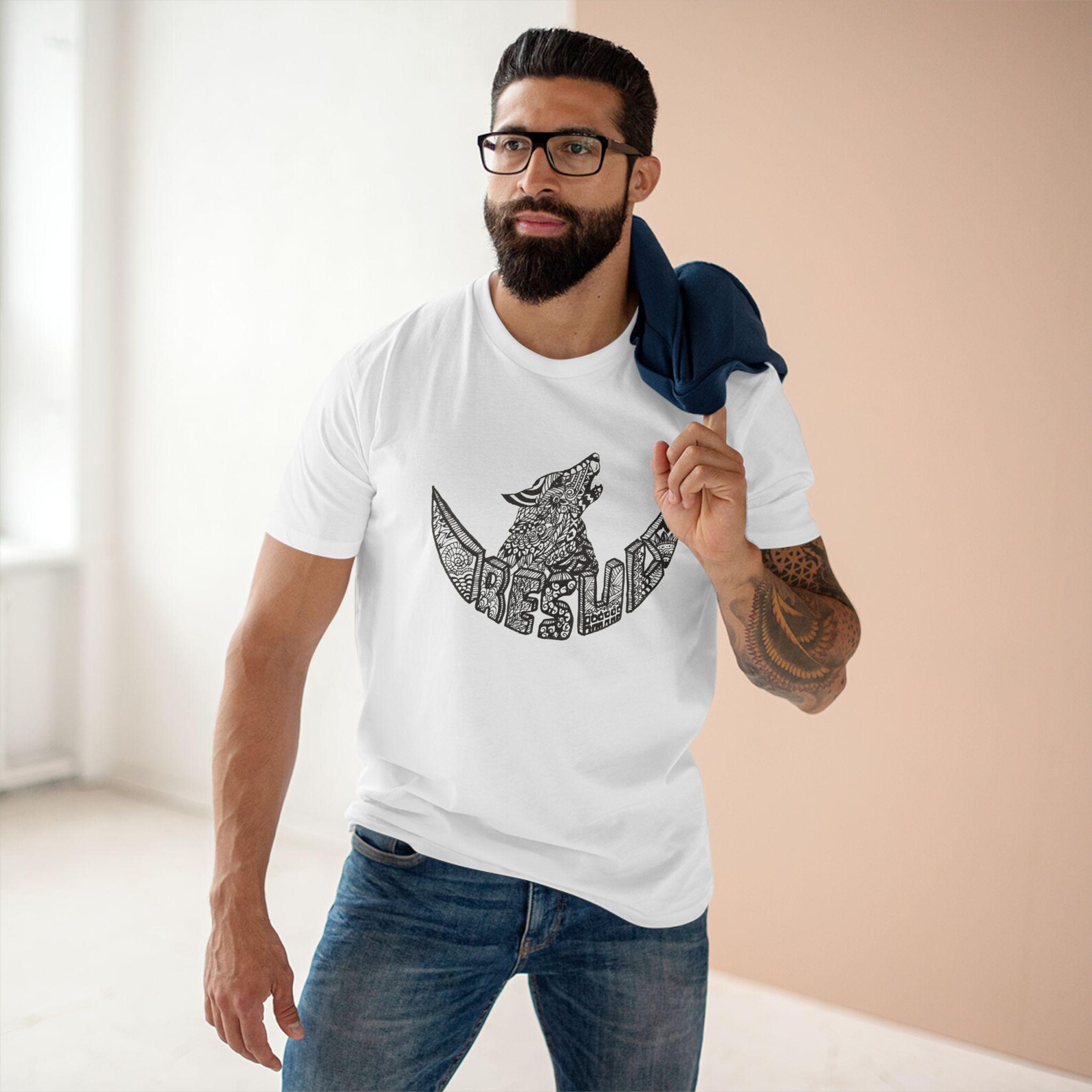 Custom Printed Men's Tee, Turkish Design Tshirt, Personalized Graphic ...