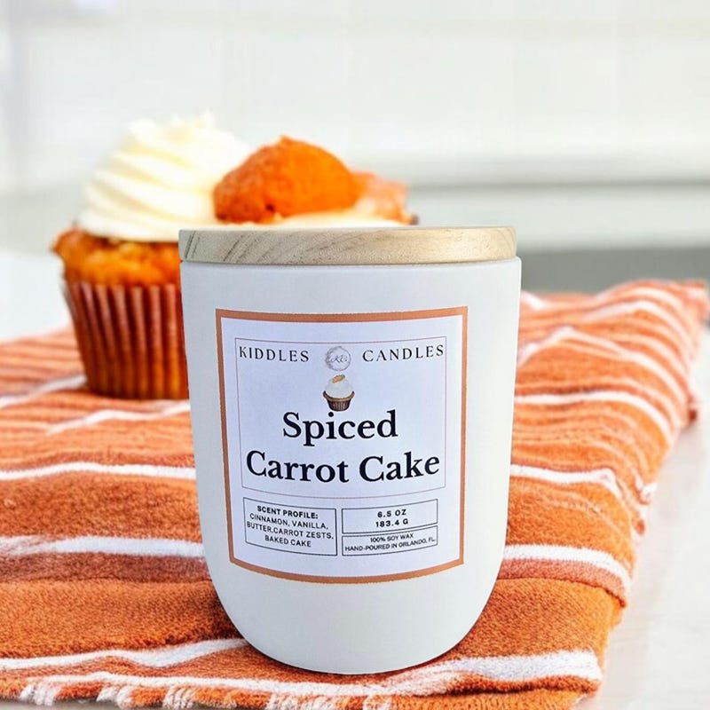 Carrot Cake Candle - Etsy