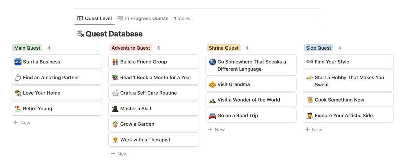 Customizable Quest Log - Etsy