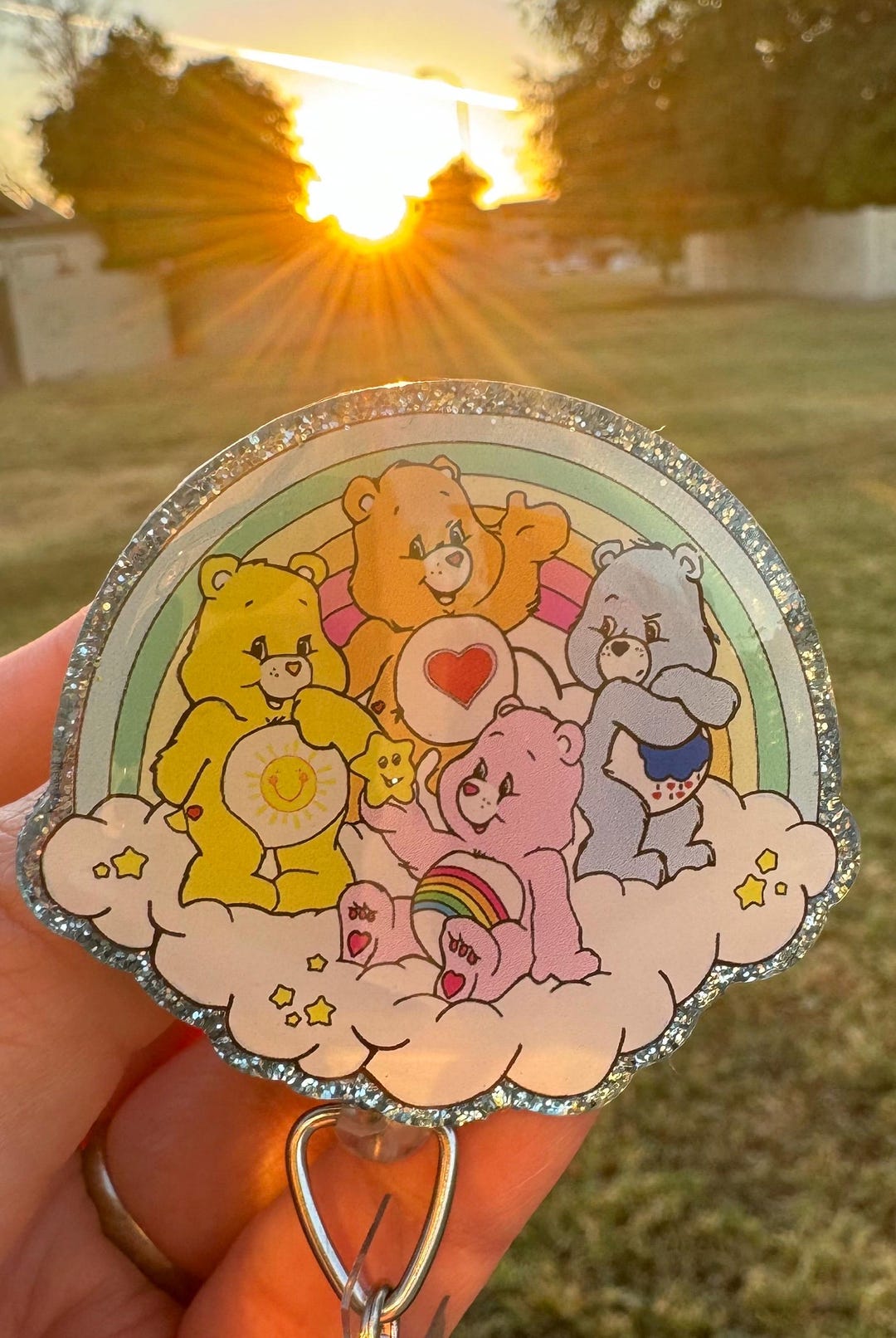 Care Bear Inspired Badge Reels, Friend Bears Badge Reel, Care Bear ...