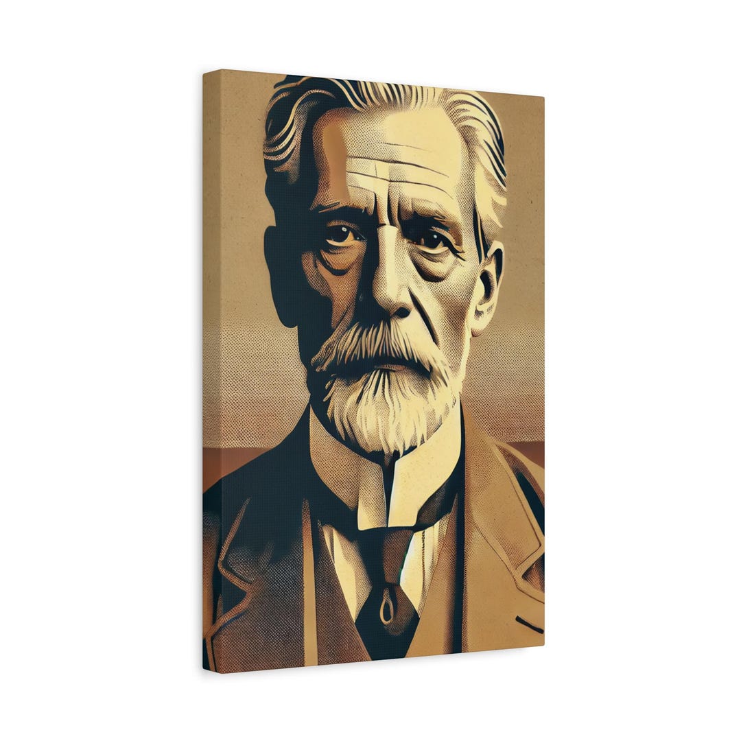 Timeless Wisdom: A Bauhaus Portrait of Early 20th Century Elegance ...