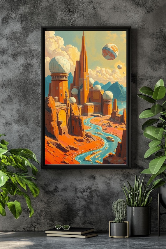 Alien Retro Future City