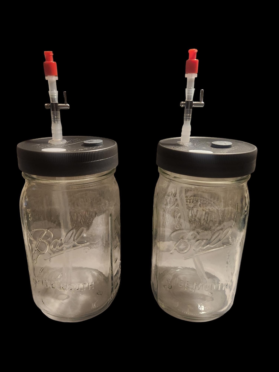 Mushroom Liquid Culture Lids: Mycelium, Luer Lock Valve (fits Wide ...