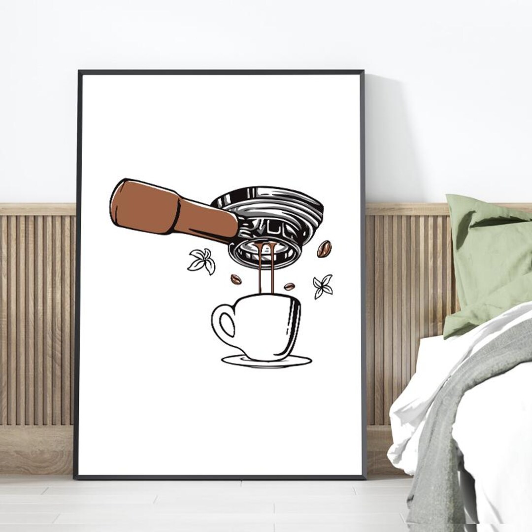 Retro Coffee Bar Print, Coffee Station Decor (digital Download) - Etsy