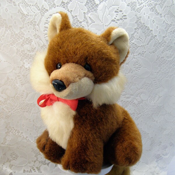 Red Fox Plush - Etsy