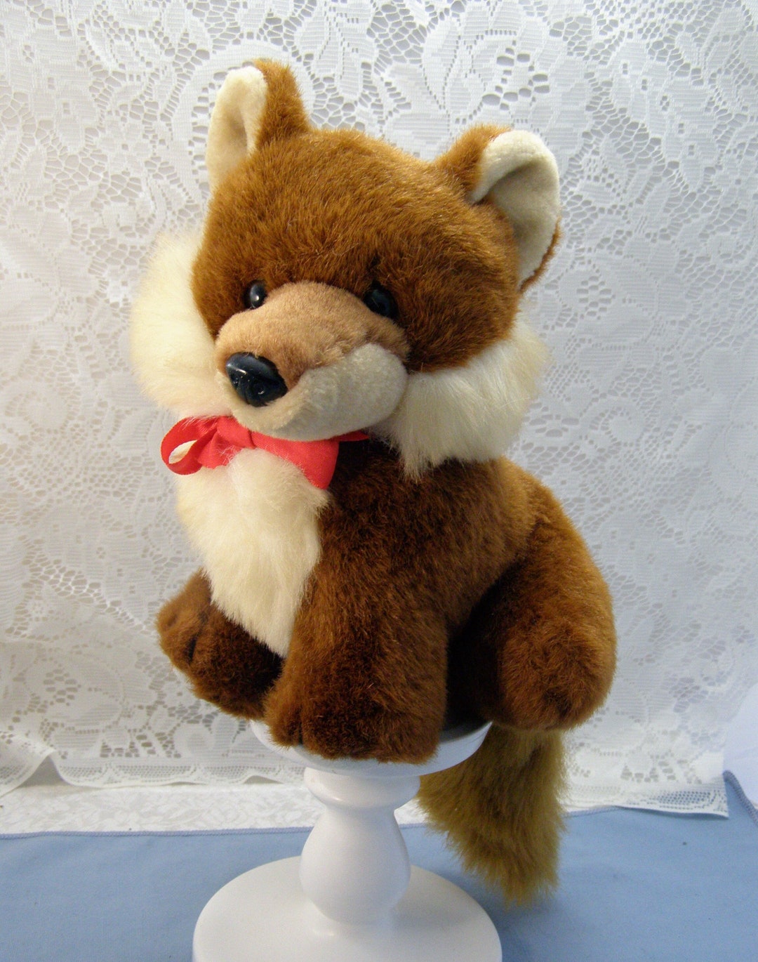 Red Fox Plush Toy 10 Stuffed Fox Fox Lover Gift - Etsy
