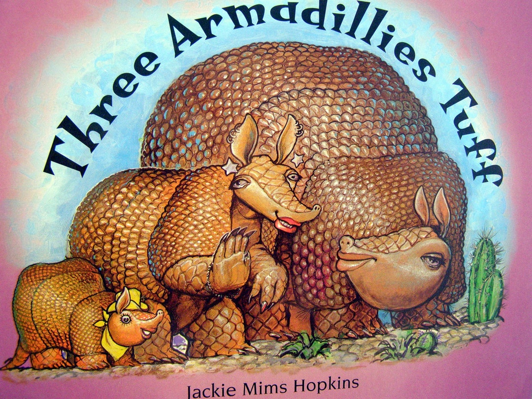 Delightful Vintage Children's Fiction Book, the Three Armadillies Tuff ...