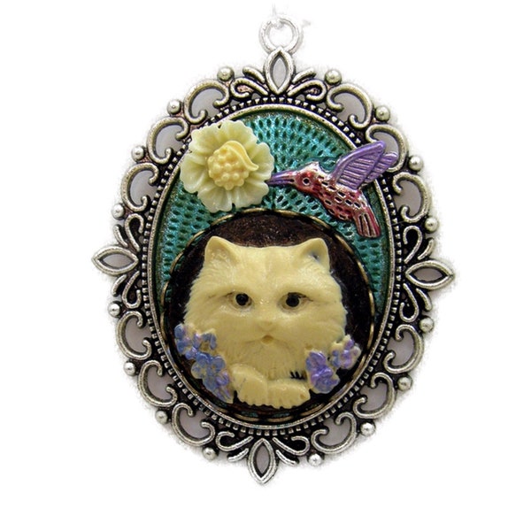 Cat Cameo - Etsy