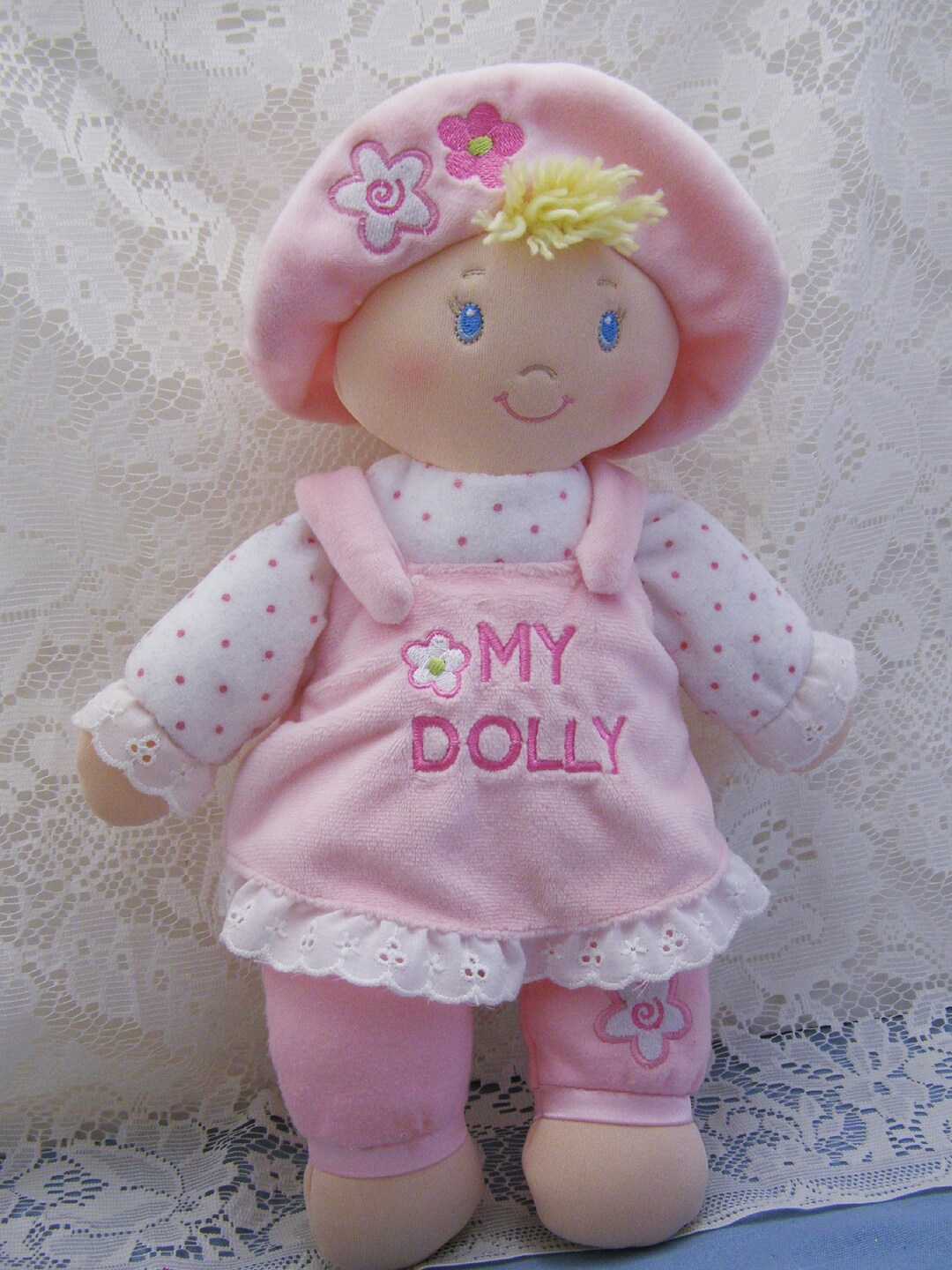 Pink My Dolly Plush Toy, Baby Gund Lovey Doll , Gift for Baby Shower ...