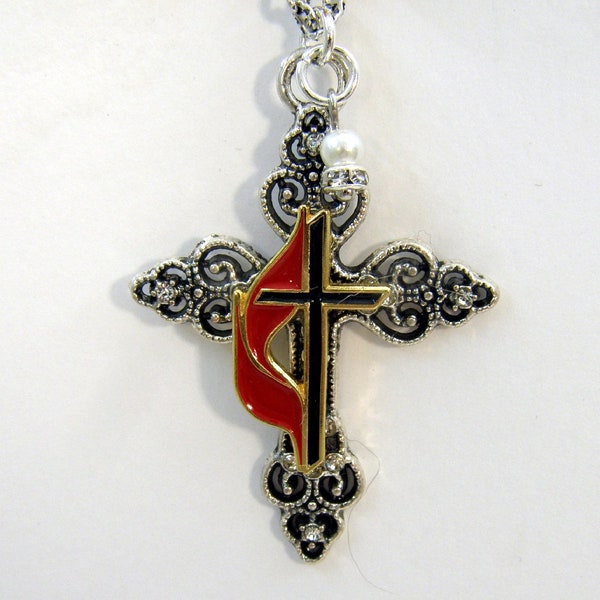 Methodist Cross - Etsy