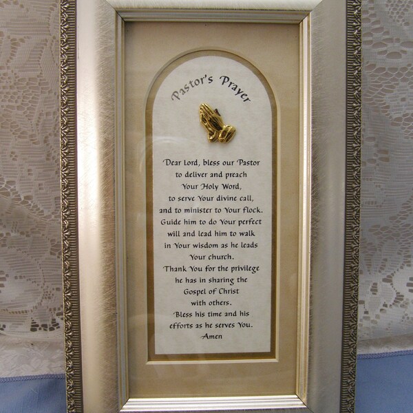 Pastor Photo Frame - Etsy