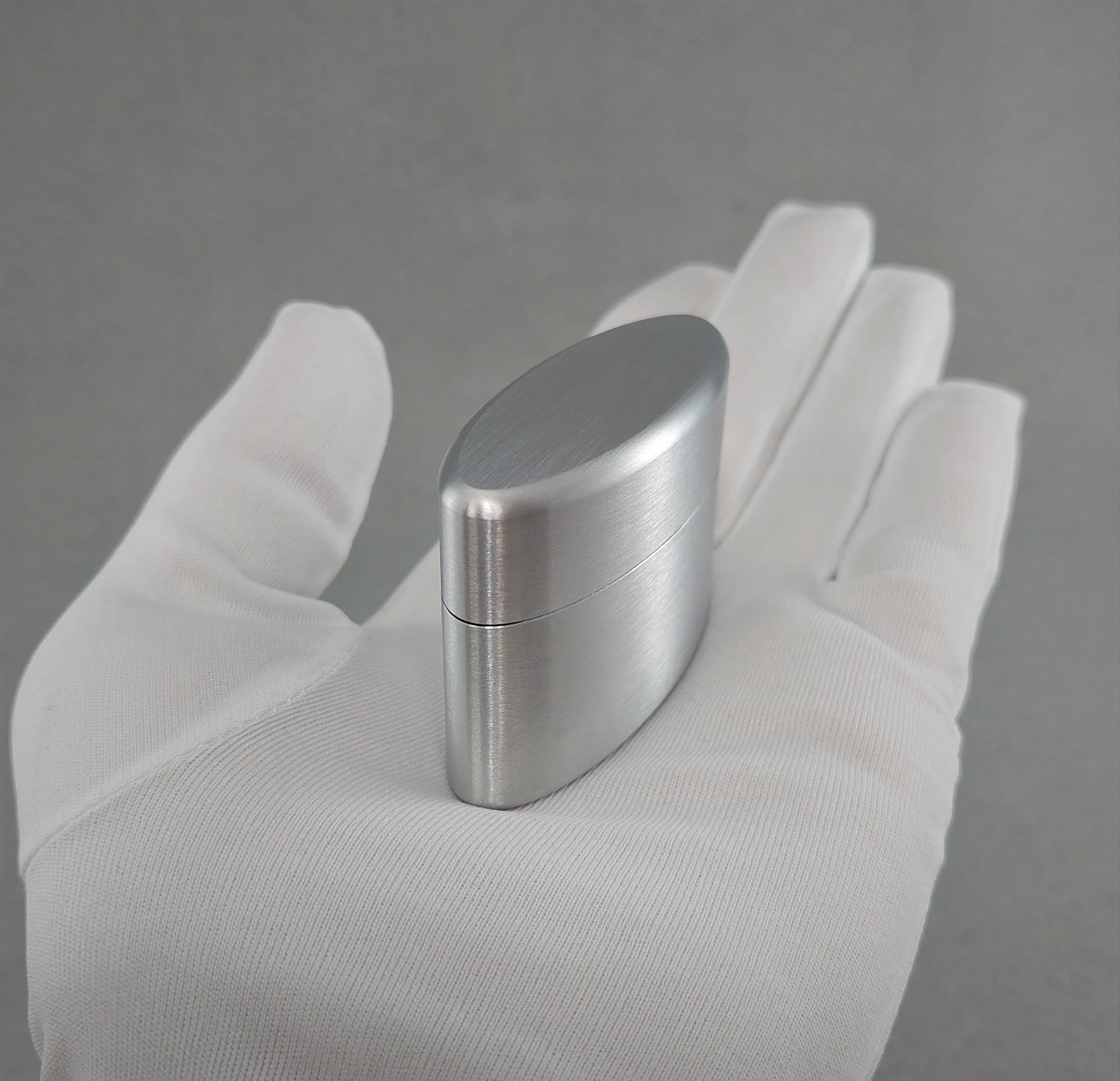 Dpcustoms Oval Pocket Engagement Ring Box, Pocket Size Ring Box, Modern ...