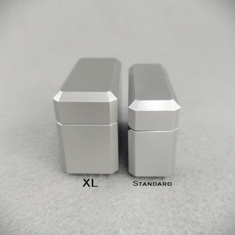 Dpcustoms EXTRA CAPACITY Slim Ring Box, XL Pocket Size Ring Box, Skinny ...
