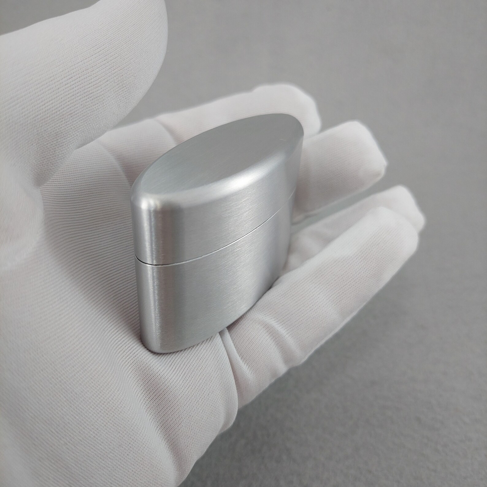 Dpcustoms Oval Pocket Engagement Ring Box, Pocket Size Ring Box, Modern ...