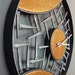 Leopard Wood and Steel Modern Wall Clock Welded Steel and - Etsy