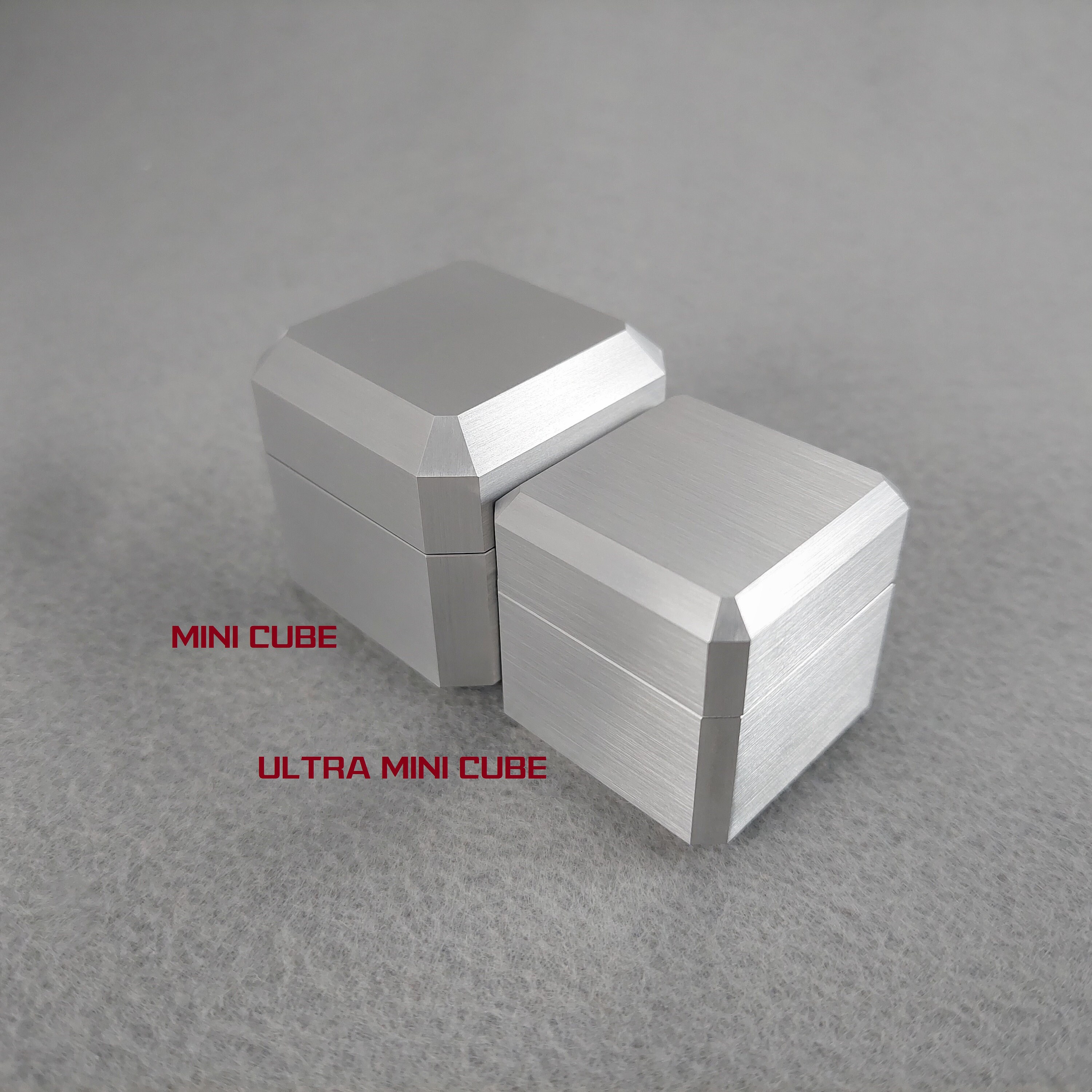 Dpcustoms Ultra Mini Cube Engagement Ring Box, Pocket Size Ring Box ...