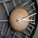 Leopard Wood and Steel Modern Wall Clock Welded Steel and - Etsy