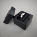 Dpcustoms Ultra Mini Cube Engagement Ring Box, Pocket Size Ring Box ...
