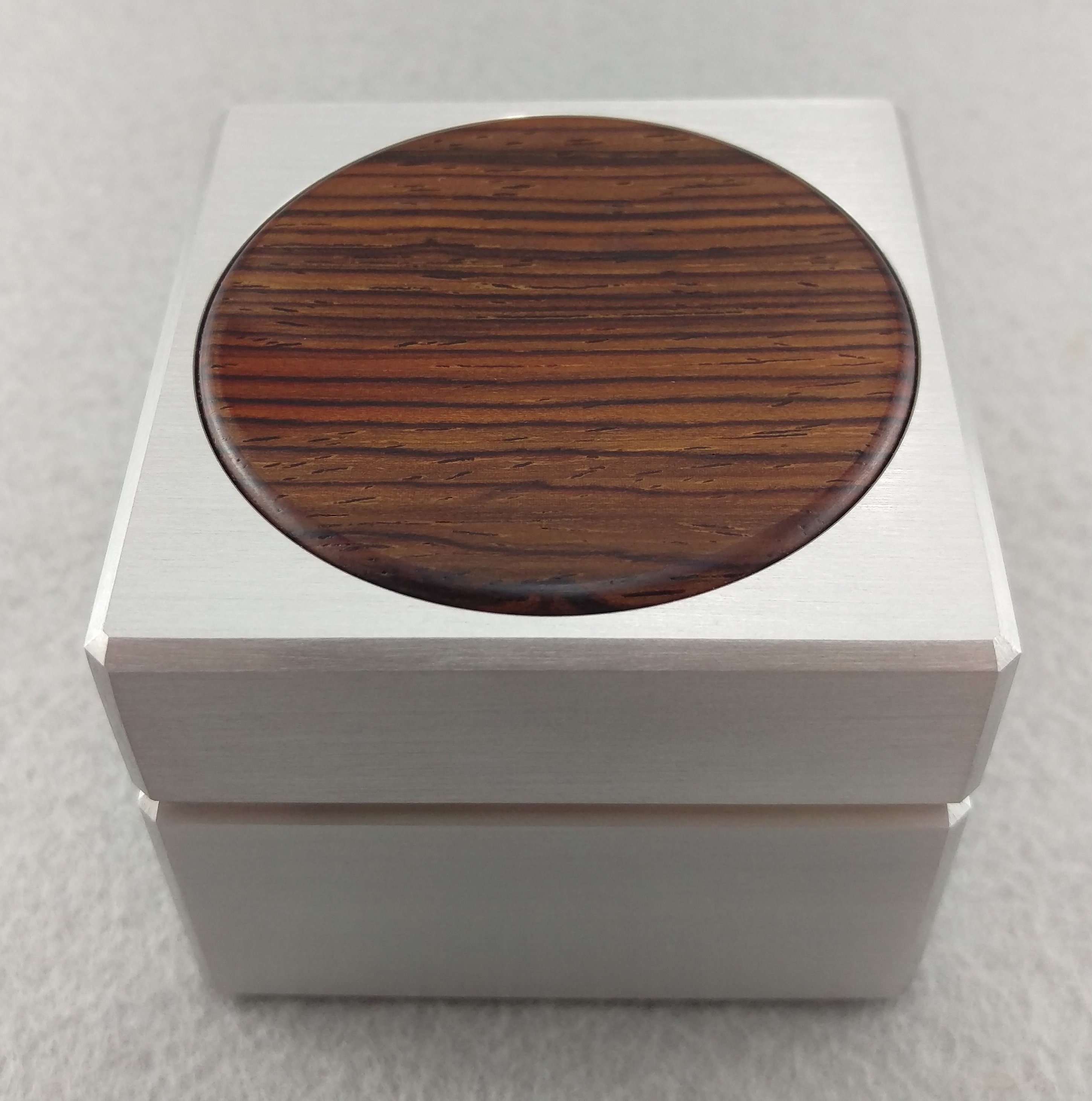 Engagement Ring Box, Wedding Ring Box, Modern Ring Box, Metal Ring Box ...