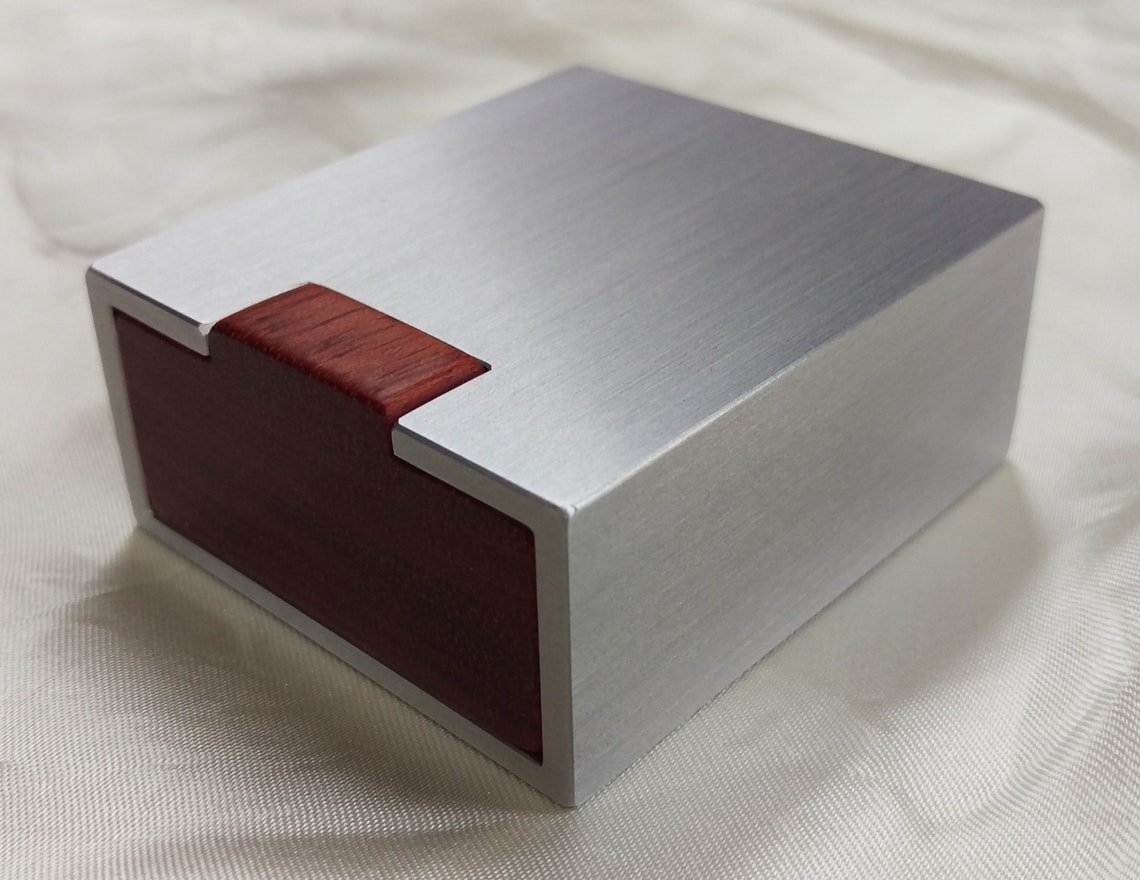 Slim Engagement Ring Box Wedding Ring Box Wooden Ring Box - Etsy