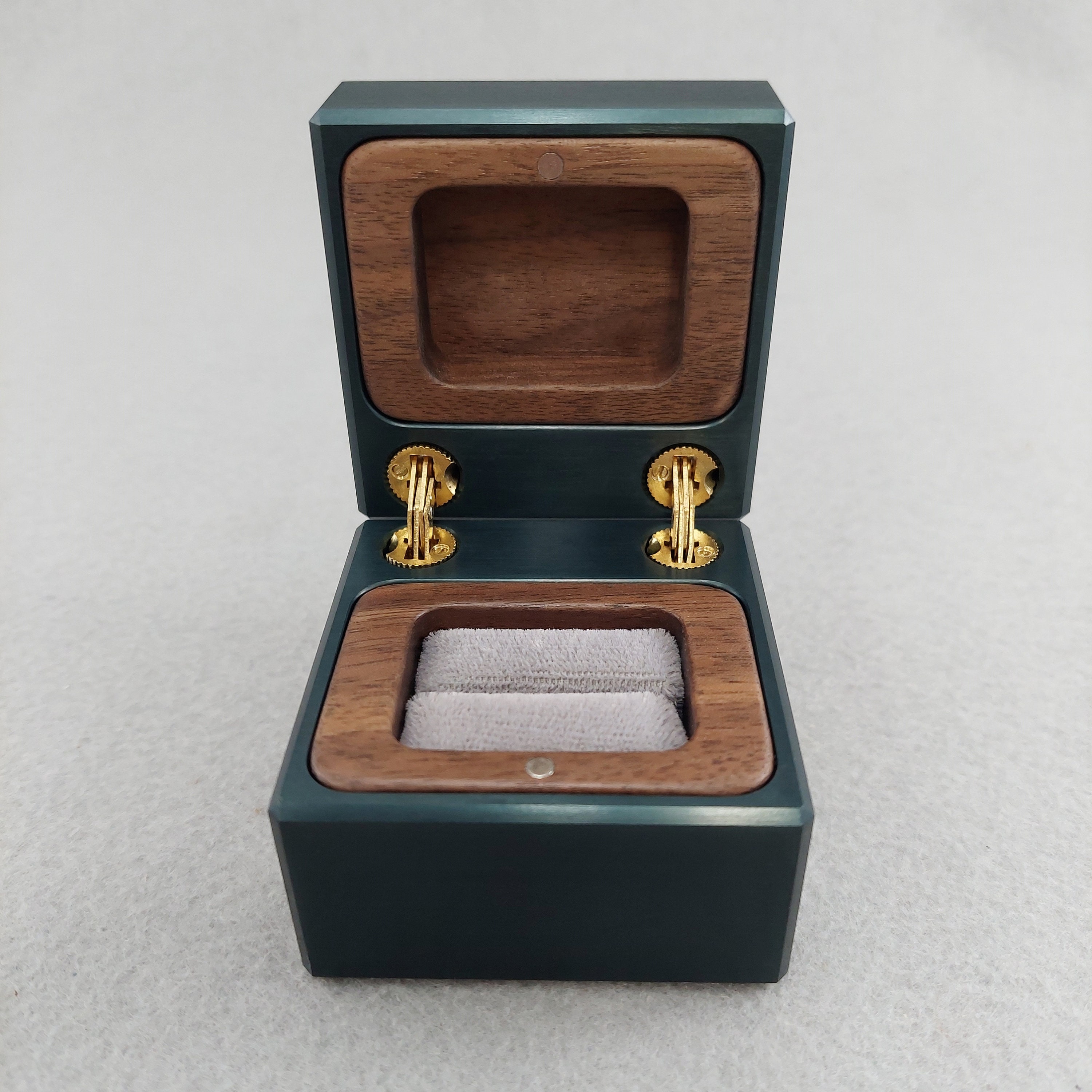 Black on Black Edition Engagement Ring Box Wedding Ring Box - Etsy