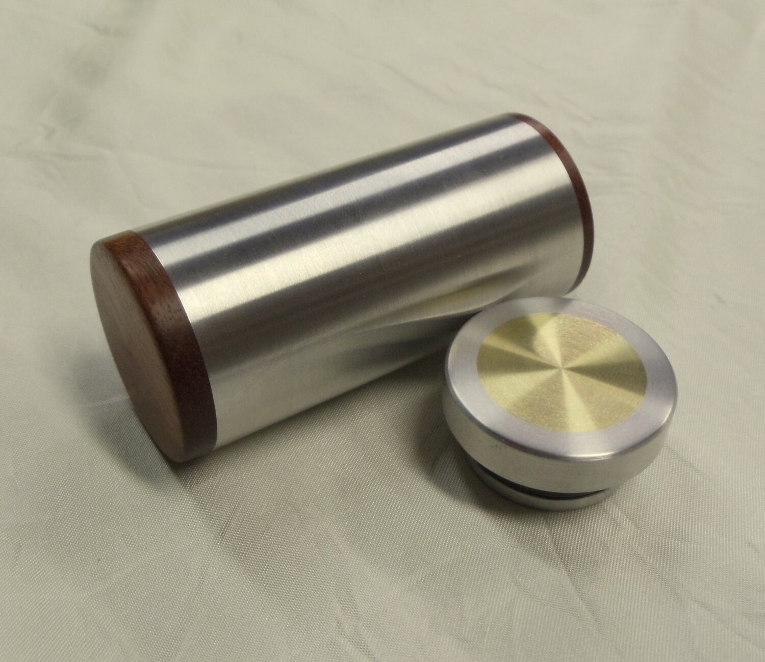 Metal Pill Box, Snuff Box, Stash Jar, 10th Anniversary Gift, Airtight ...