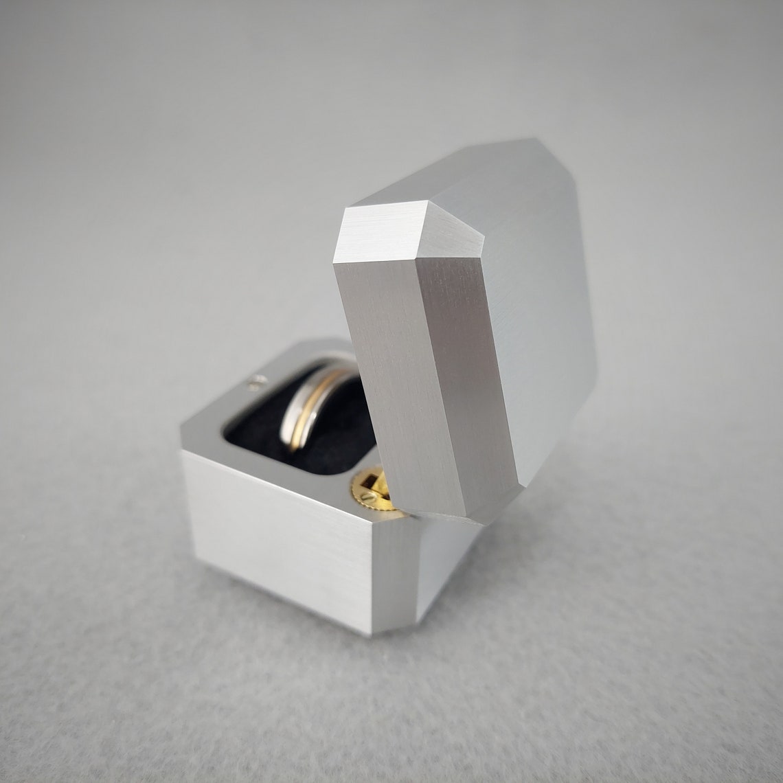 Dpcustoms Mini Cube Engagement Ring Box Wedding Ring Box - Etsy
