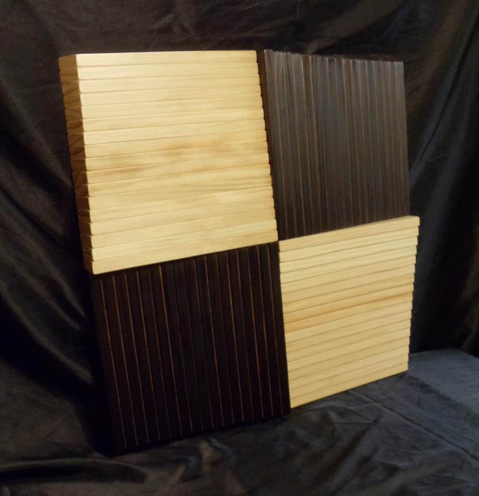 3D Wood Wall Art - Flamed Pine Laminated Pinwheel Design, Wood Wall ...