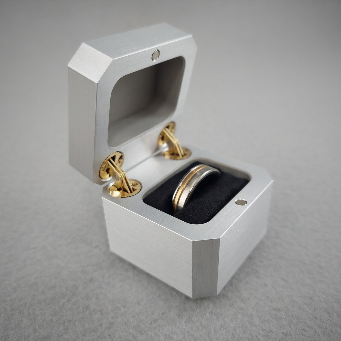 Dpcustoms Mini Cube Engagement Ring Box Wedding Ring Box - Etsy