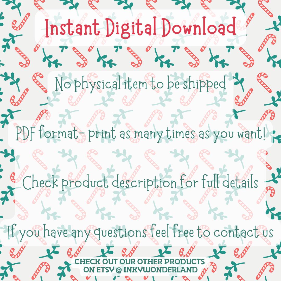 Cat Christmas Coloring Book |18 Cute Holiday Pages for Kids & Adults ...