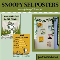 Snoopy Classroom - Etsy