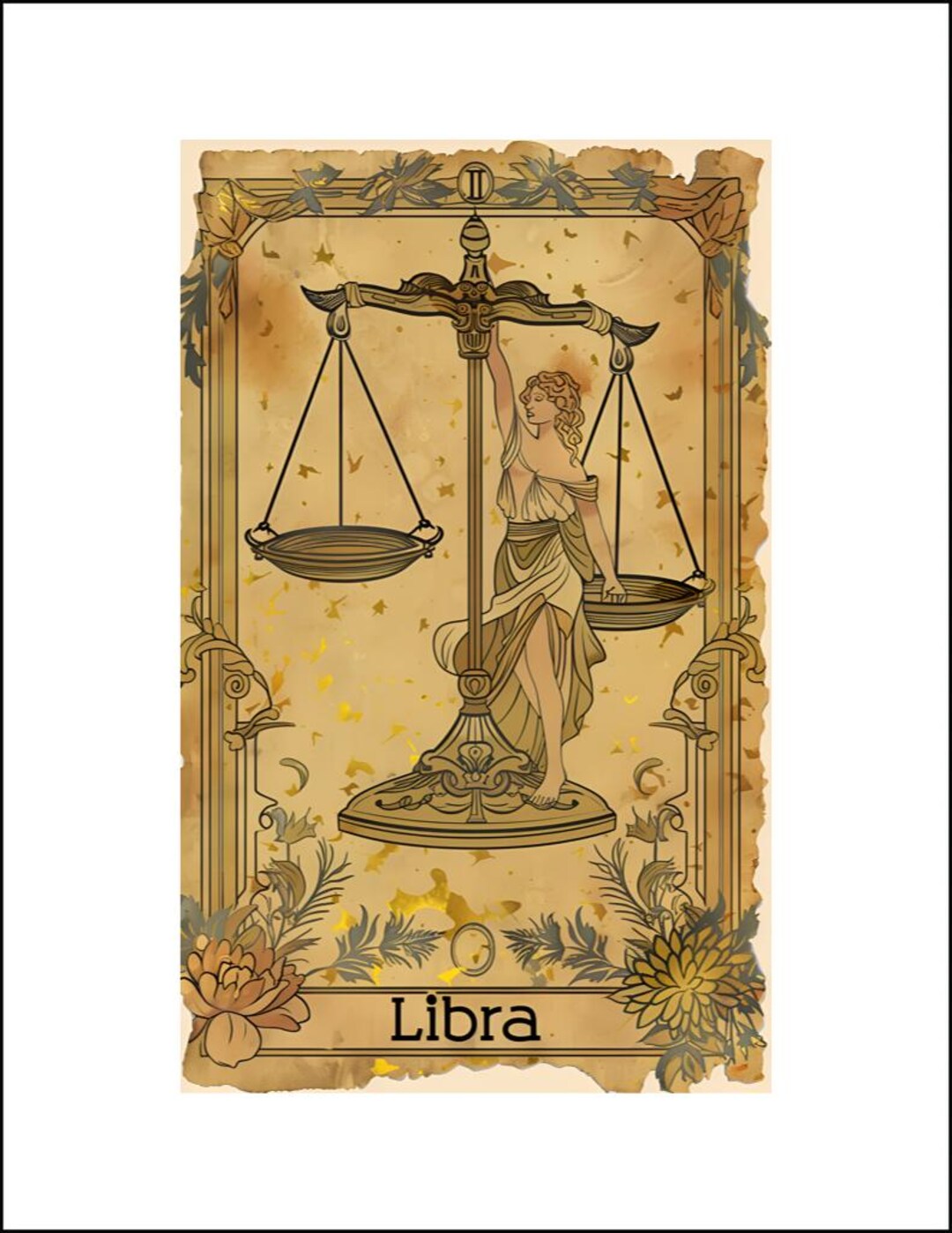 Libra Card Flyp Sticker | Motion Sticker | Changing Image Sticker ...