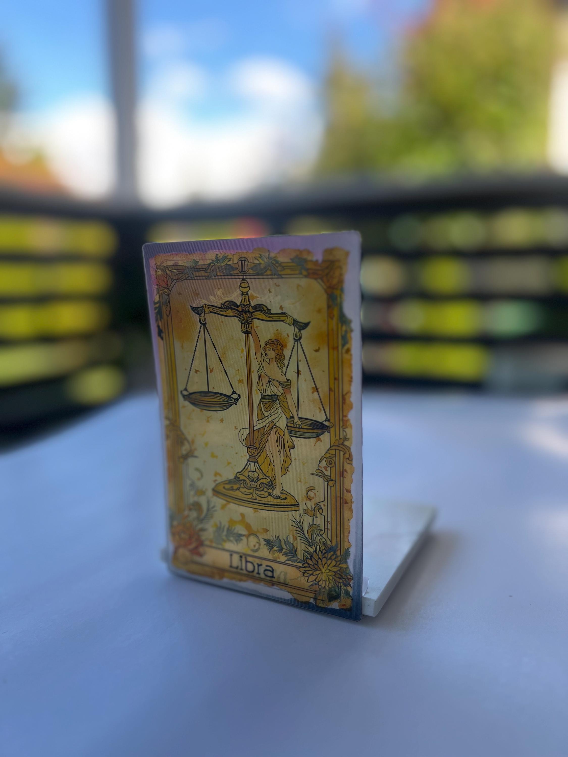 Libra Card Flyp Sticker | Motion Sticker | Changing Image Sticker ...