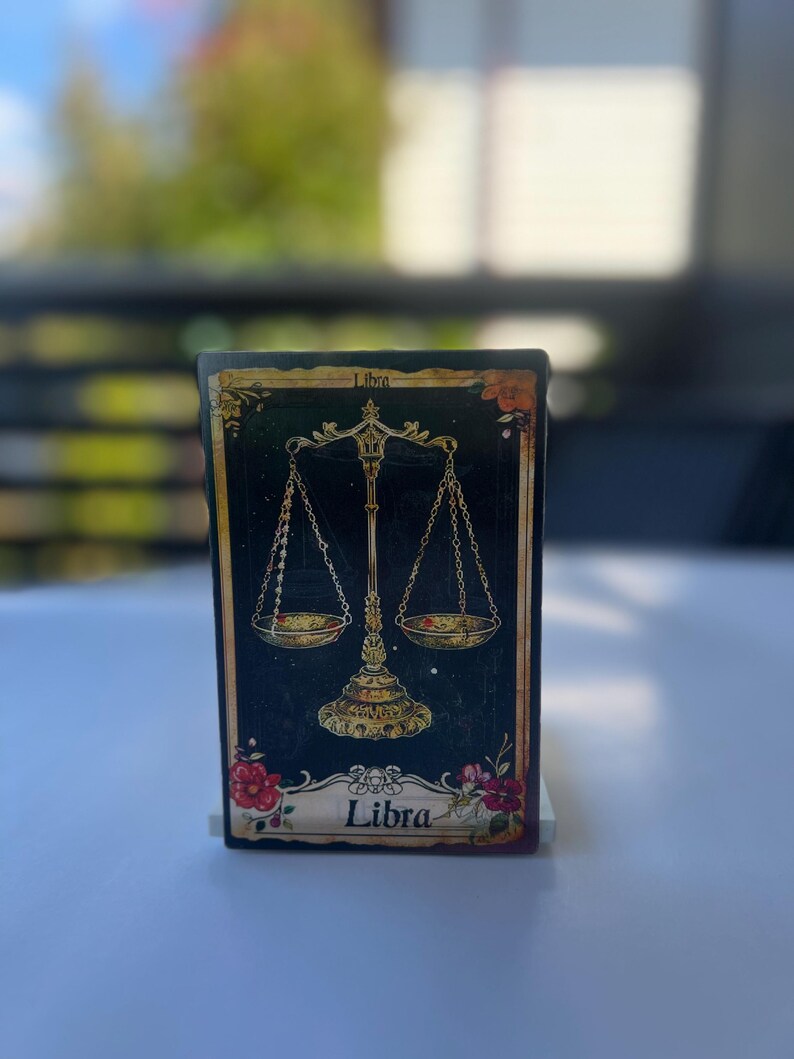 Libra Card Flyp Sticker | Motion Sticker | Changing Image Sticker ...